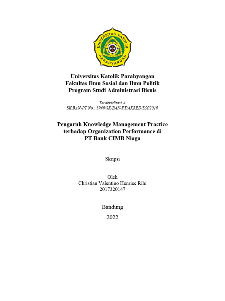 Abstrak - Christian Valentino | PDF | Karier & Perkembangan