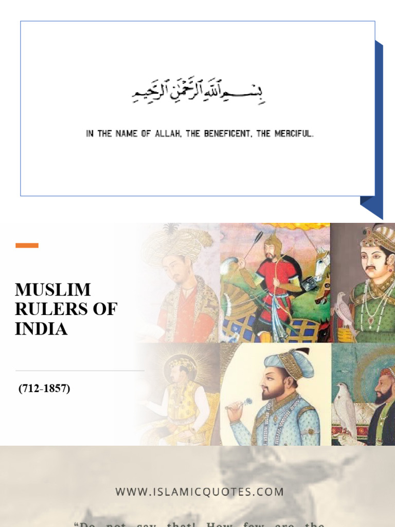 Muslims Rulers | PDF | Mughal Empire | South Asia