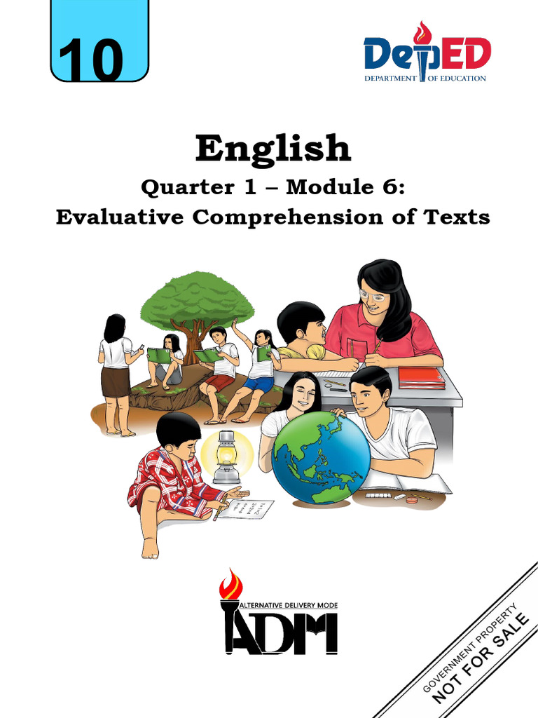 English10 q1 Mod6 Evaluatingreadingtext v4 Orig | PDF | Hades | Orpheus