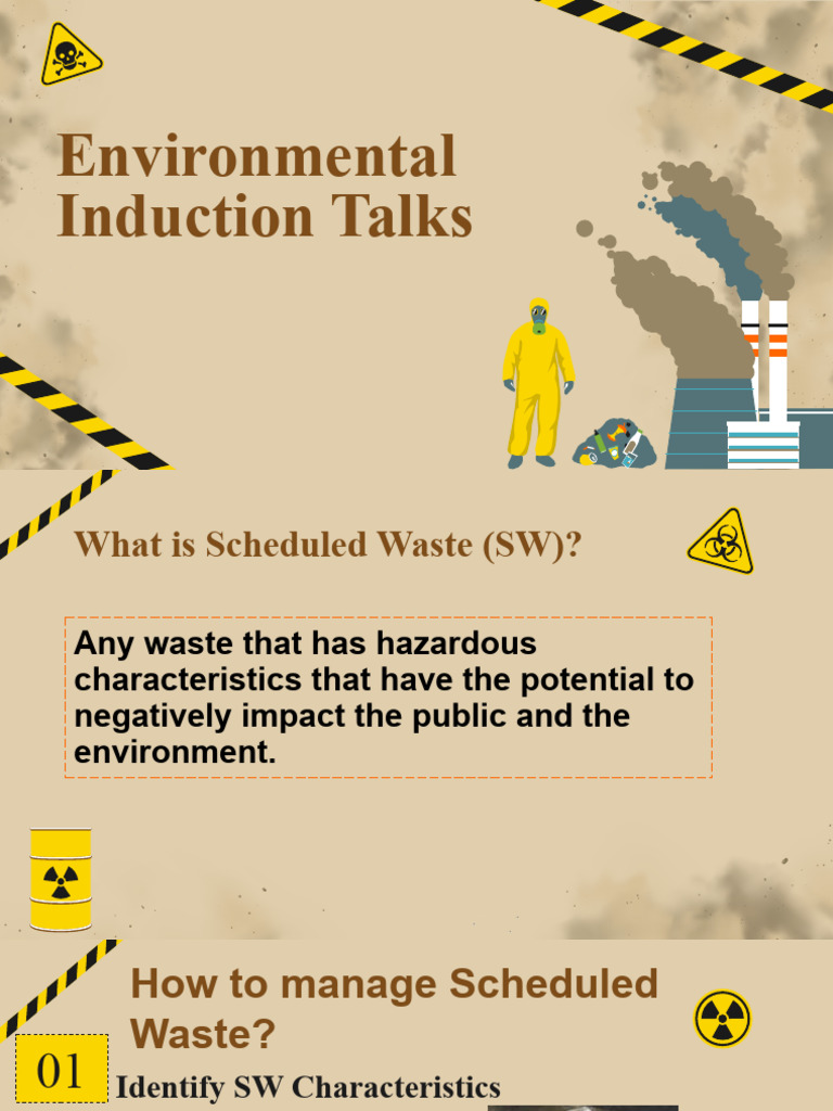 Scheduled Wastes PGYSB | PDF