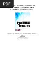 OFW Parents and Left-Behind Children's Growth | PDF | Developmental ...