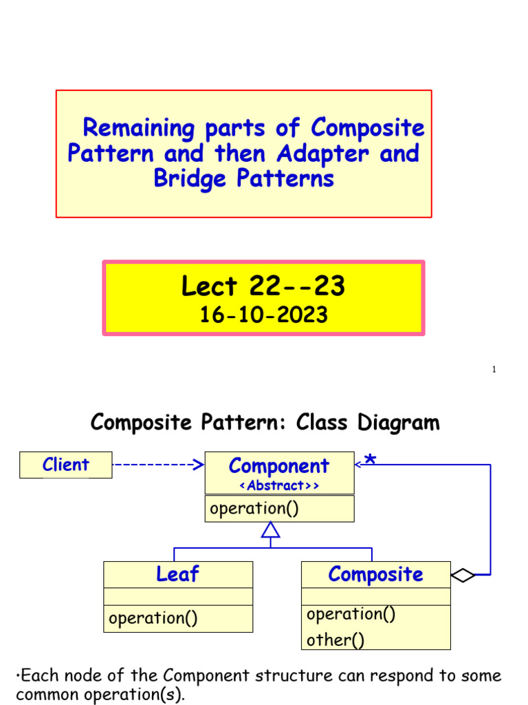 Lecture 22 23 | PDF | Class (Computer Programming) | Inheritance (Object Oriented Programming)