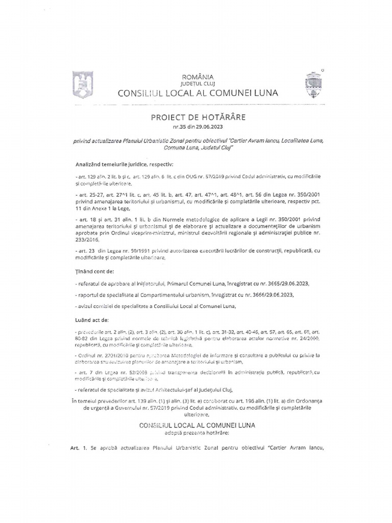 PHCL 35 Puz Avram Iancu | PDF