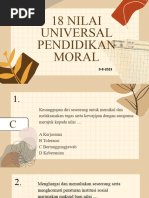 18 Nilai Universal | PDF