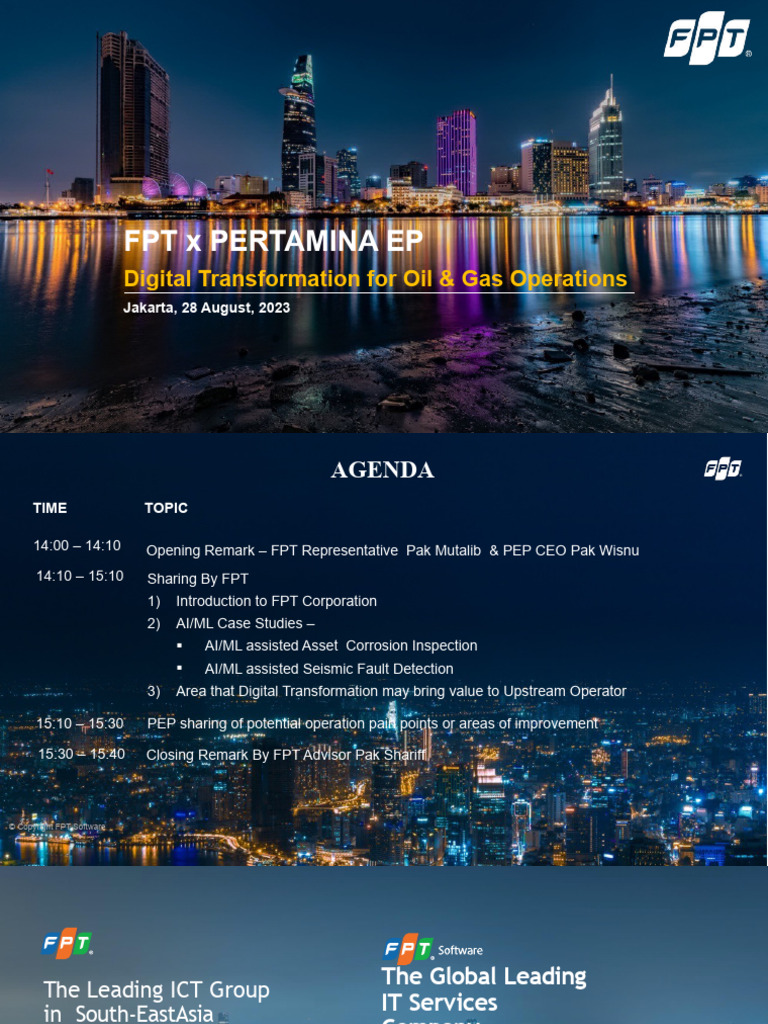 FPT Oil Gas System Integration - PEP 2 | PDF