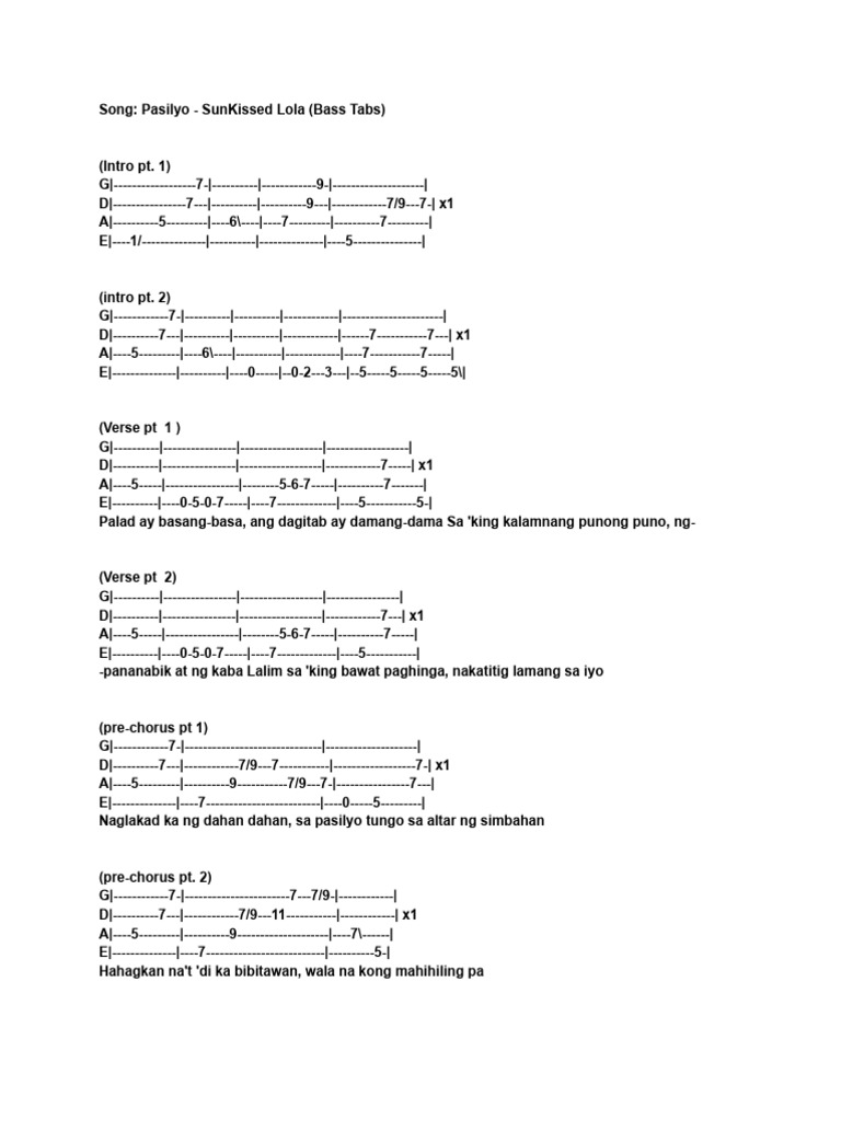 Base Pasilyo PDF | PDF