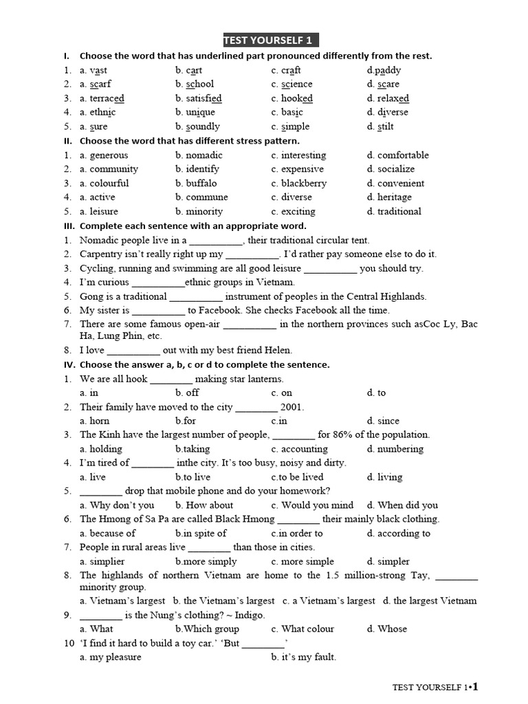 Test Unit 1,2,3 | PDF