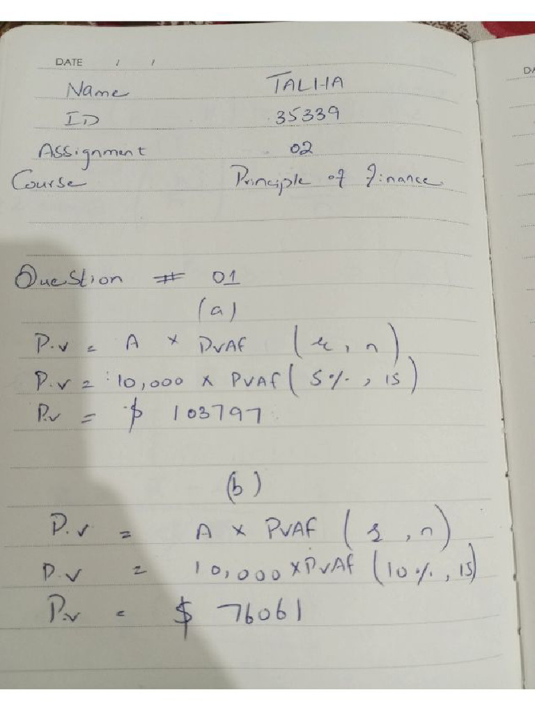 Talha Finance) | PDF