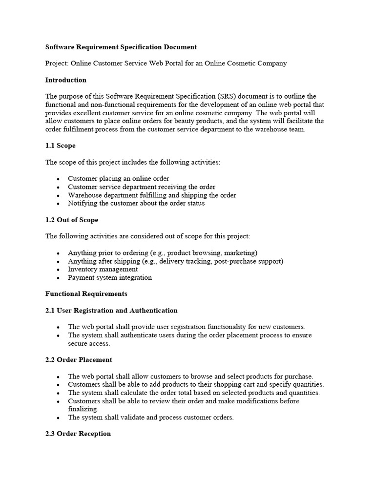 Sample SRS | Download Free PDF | World Wide Web | Internet & Web