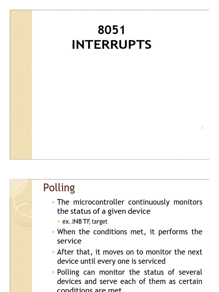 7_8051_interrupts | PDF