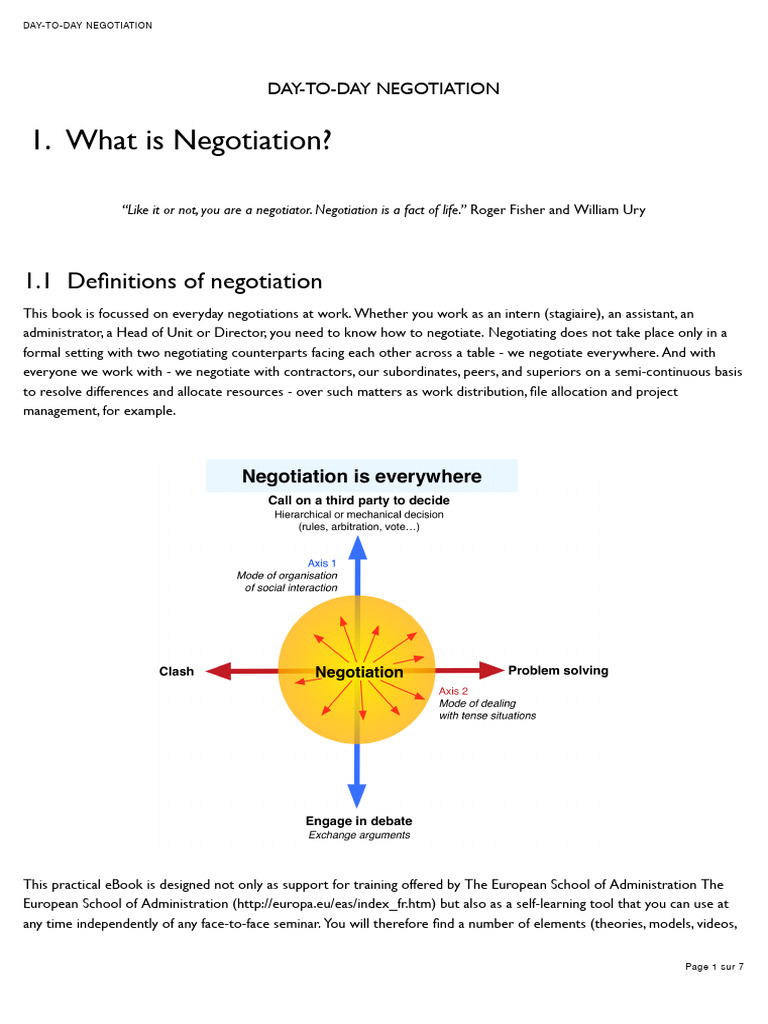 Negotiation Strategies | Download Free PDF | Negotiation | Risk