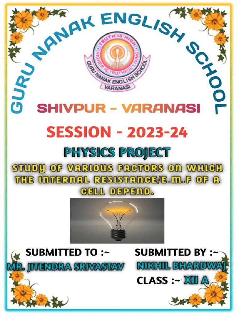 Nikhil. Physics. 1 | PDF