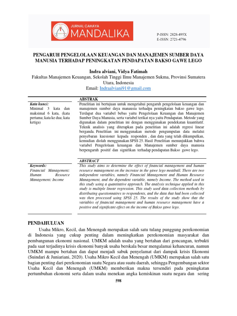 Alfiani Dan Fatimah (2023) | PDF