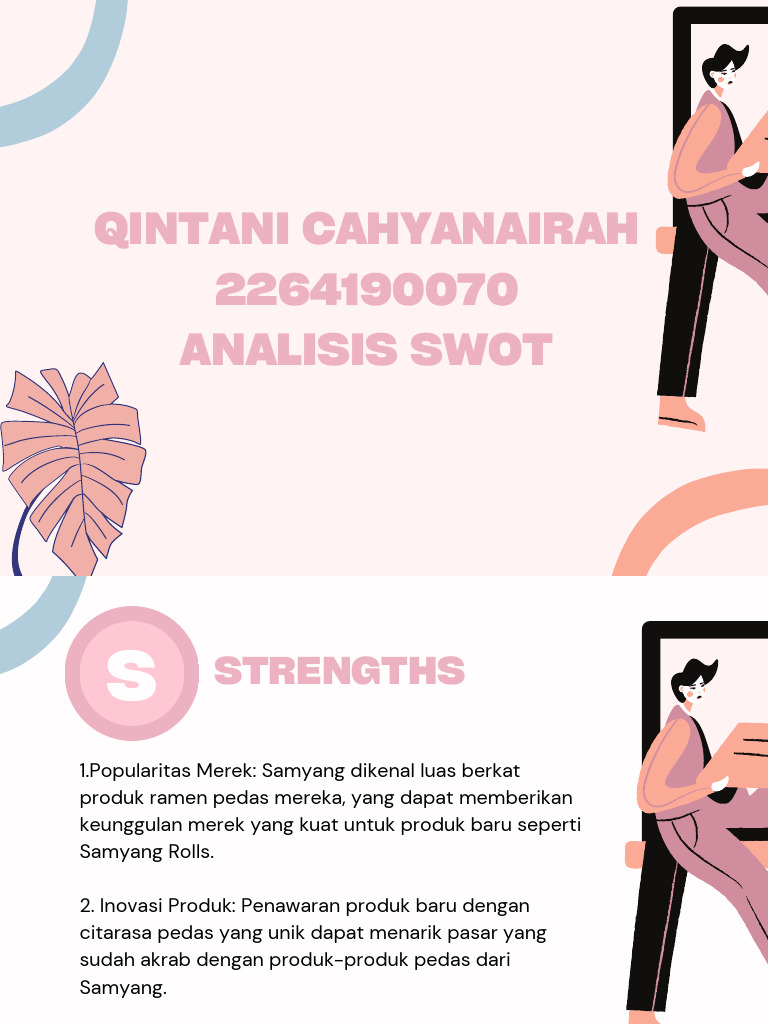 Analisis SWOT (Qintani 2264190070) | PDF