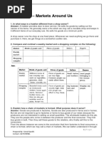 L-7 - Markets Around Us Class 7 | PDF | Market (Economics) | Prices