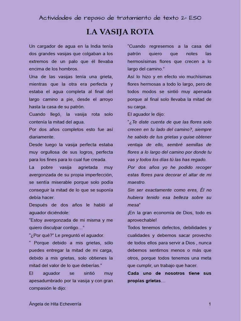 La Vasija Rota Pdf