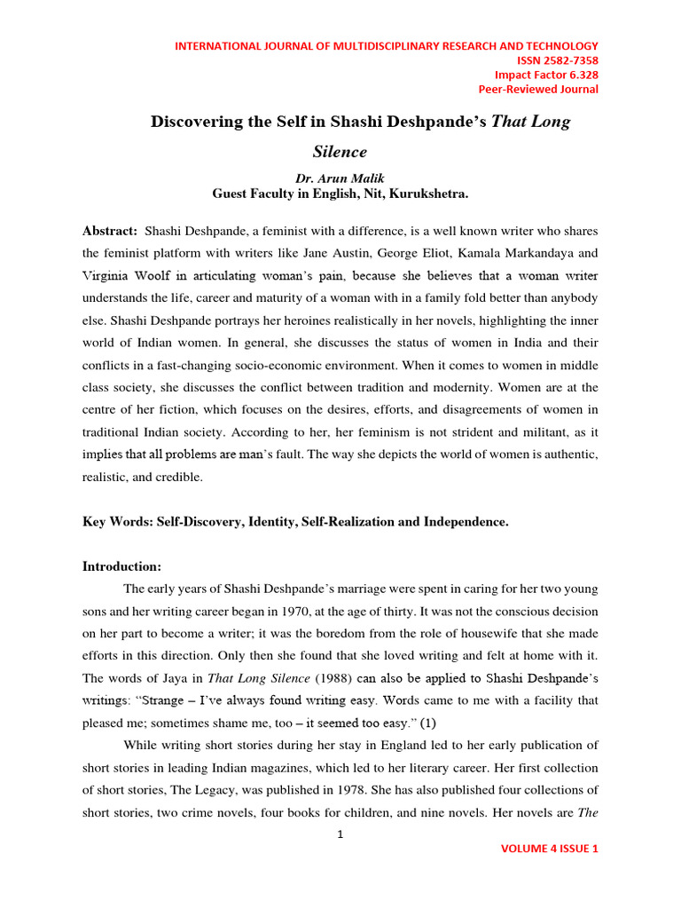 Discovering The Self | PDF