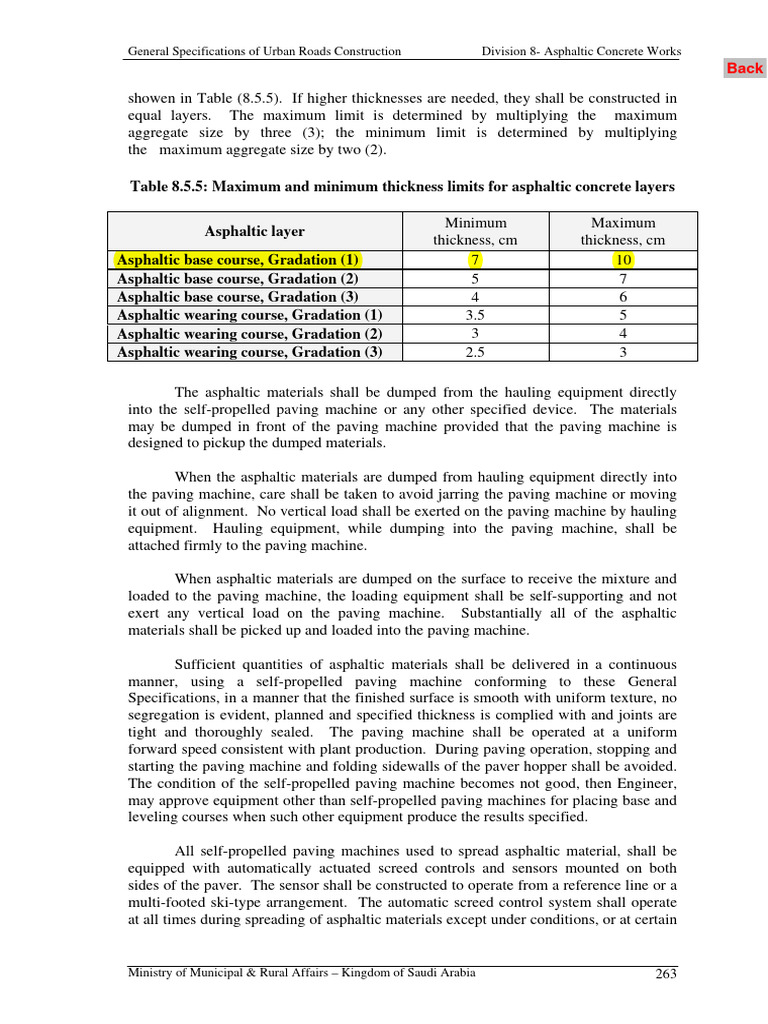 MOMRA Classifications | PDF | Road Surface | Road