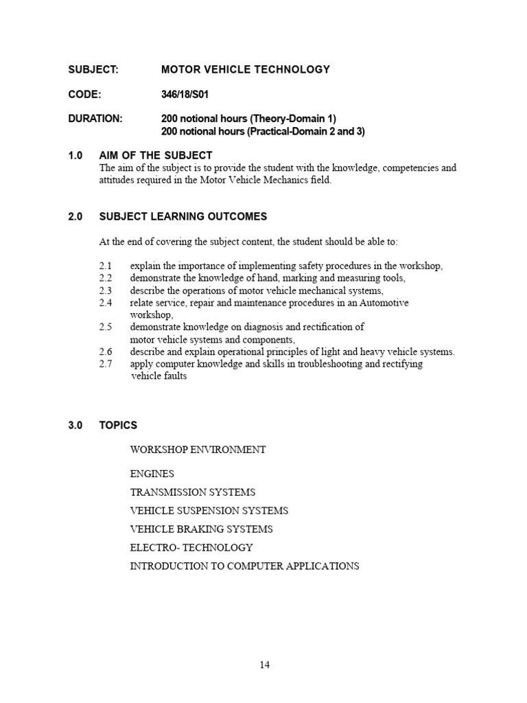 motor vehicle technology 2018 | PDF | Carburetor | Manual Transmission