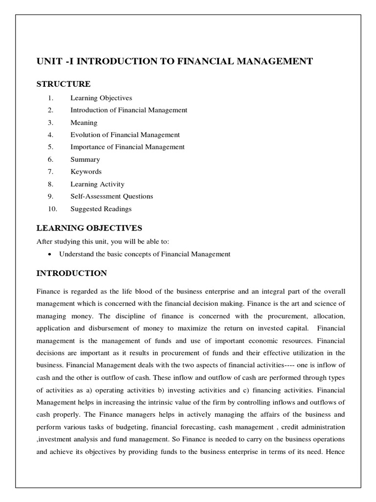 Advanced Financial Management | PDF