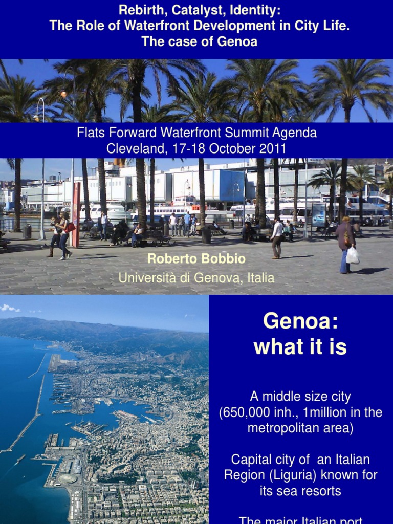Genoa Waterfront Development | PDF | Genoa | Industries
