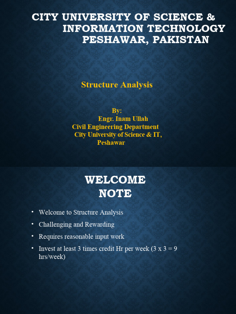 Lecture 1 | PDF | Beam (Structure) | Truss