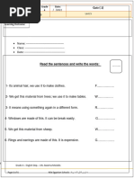 KS1 2023 Reading Paper and Answers | PDF | Yarn | Wool