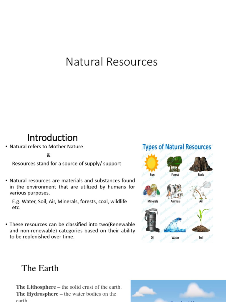 Natural Resources | PDF