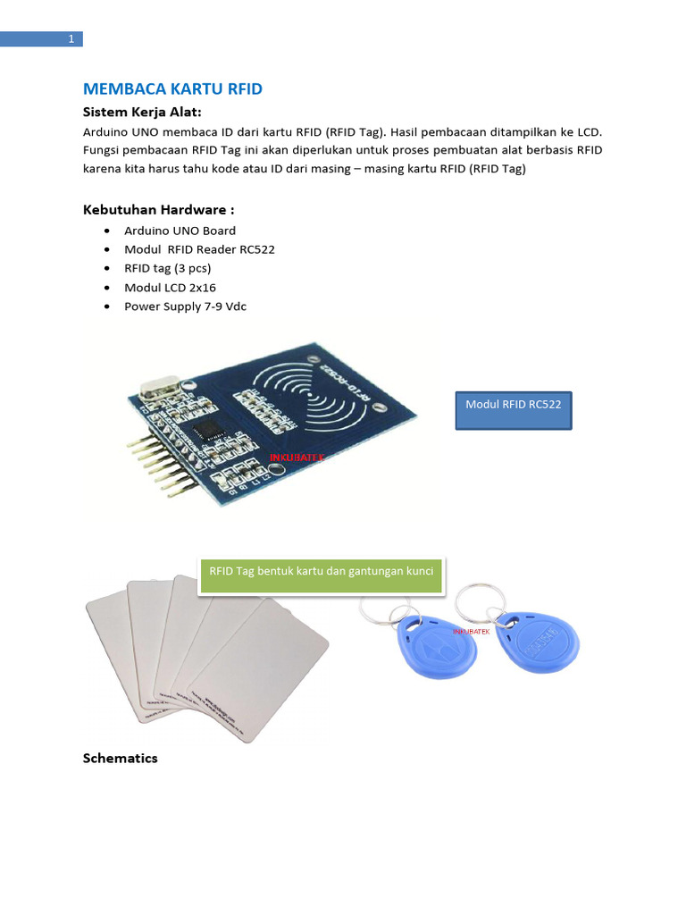 Membaca Kartu RFID | PDF