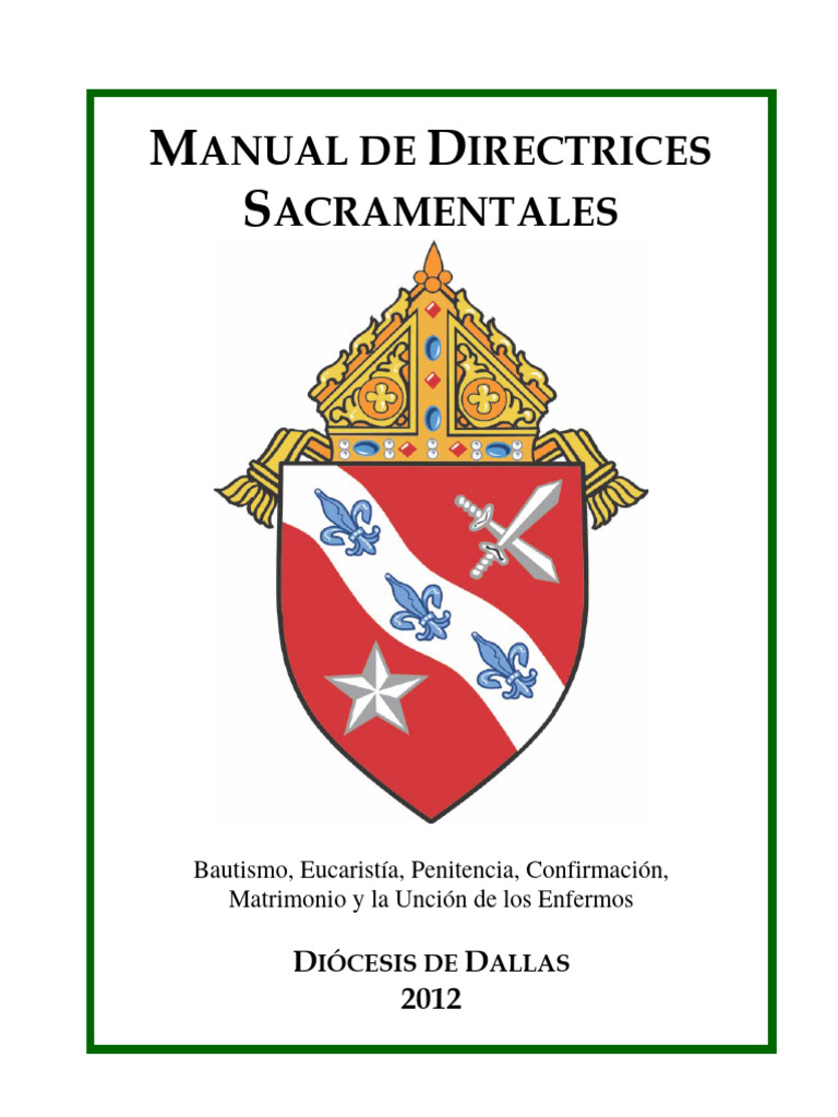 Manual de Directrices Sacramentales | PDF