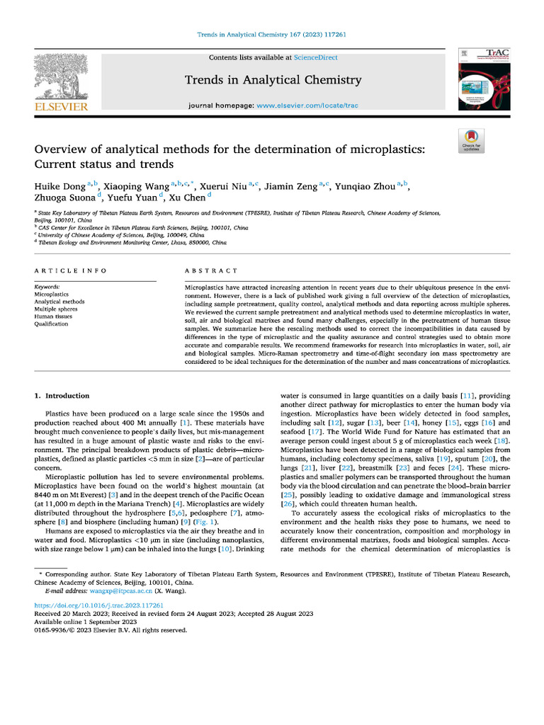 Analytical Methods | PDF