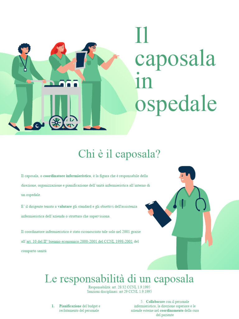 Caposala Presentazione | PDF