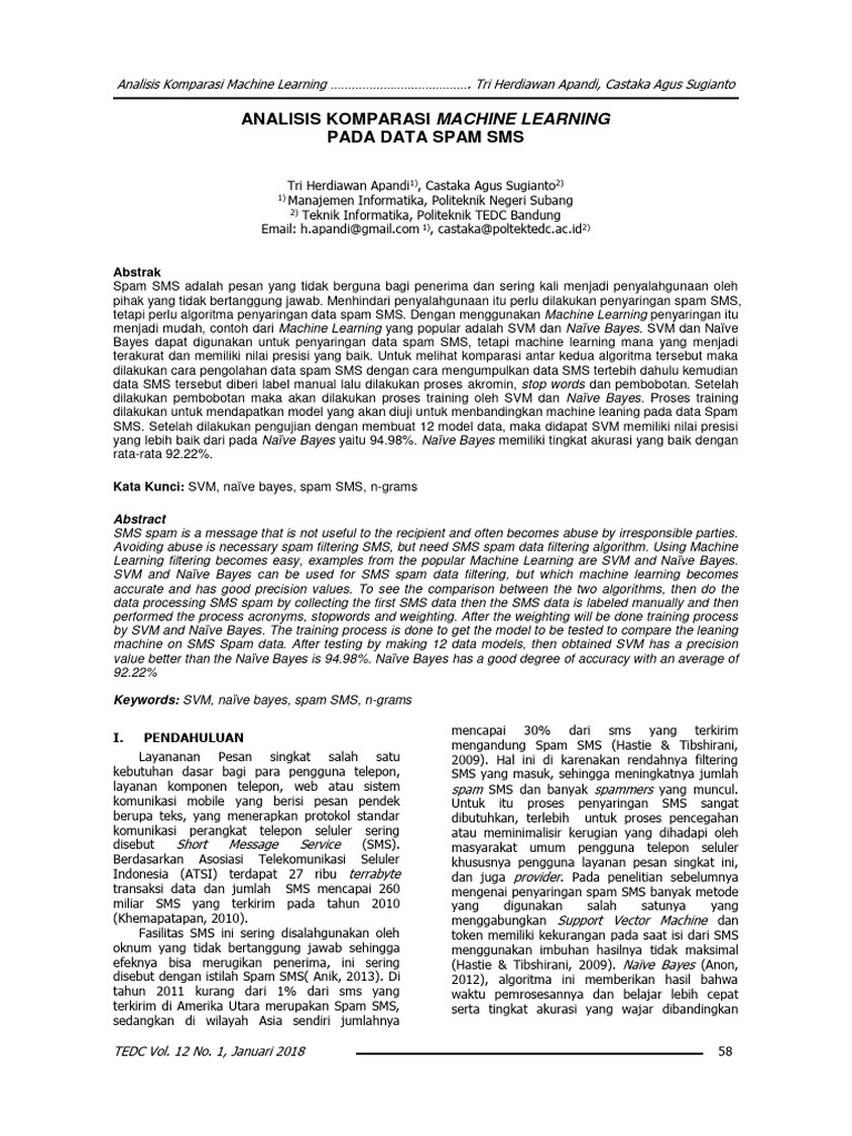 Analisis Komparasi Machine Learning | PDF Analisis Komparasi Machine Learning | PDF