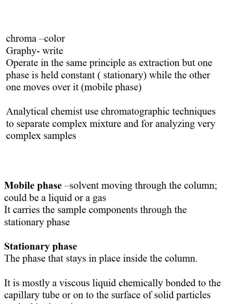 Chromatography 1 1 Pdf Chromatography High Performance Liquid