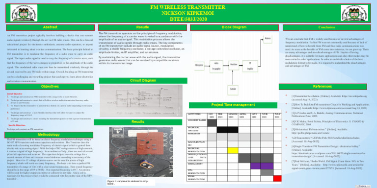 Electrical Project Poster | PDF | Technology & Engineering
