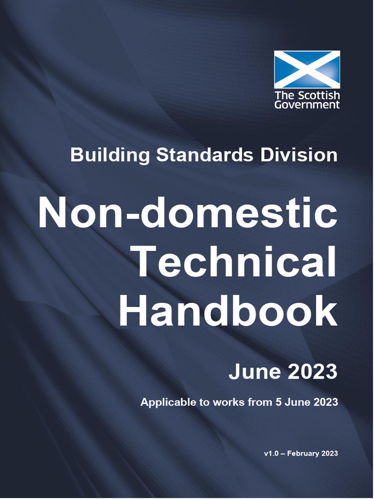 2023 Non-Domestic Technical Handbook | PDF | Building Code | Building 2023 Non-Domestic Technical Handbook | PDF | Building Code | Building