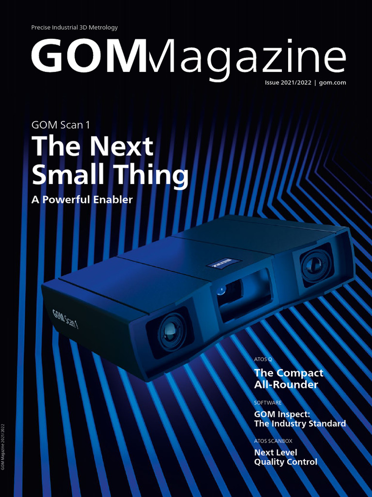 GOM Magazin2021 en Magazin | PDF | 3 D Computer Graphics | Image Scanner
