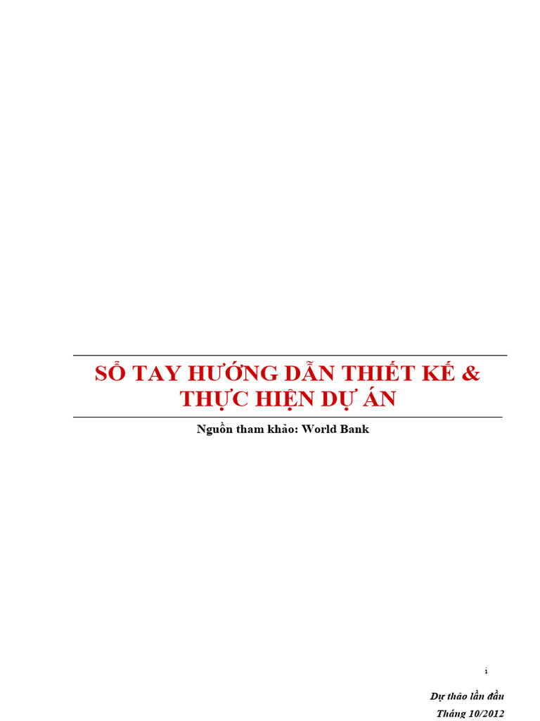 WVID2013So Tay Huong Dan Thiet Ke Va Thuc Hien FINAL-1 | PDF