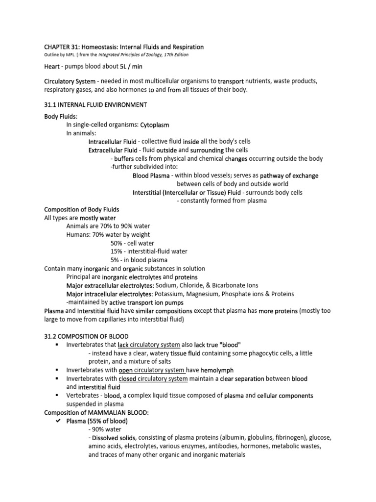 Chapter 31 - Notes | PDF