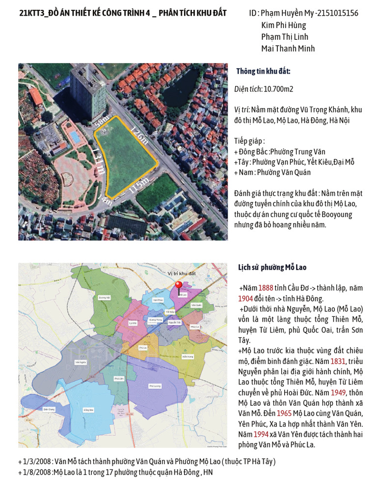 Phân tích khu đất | PDF