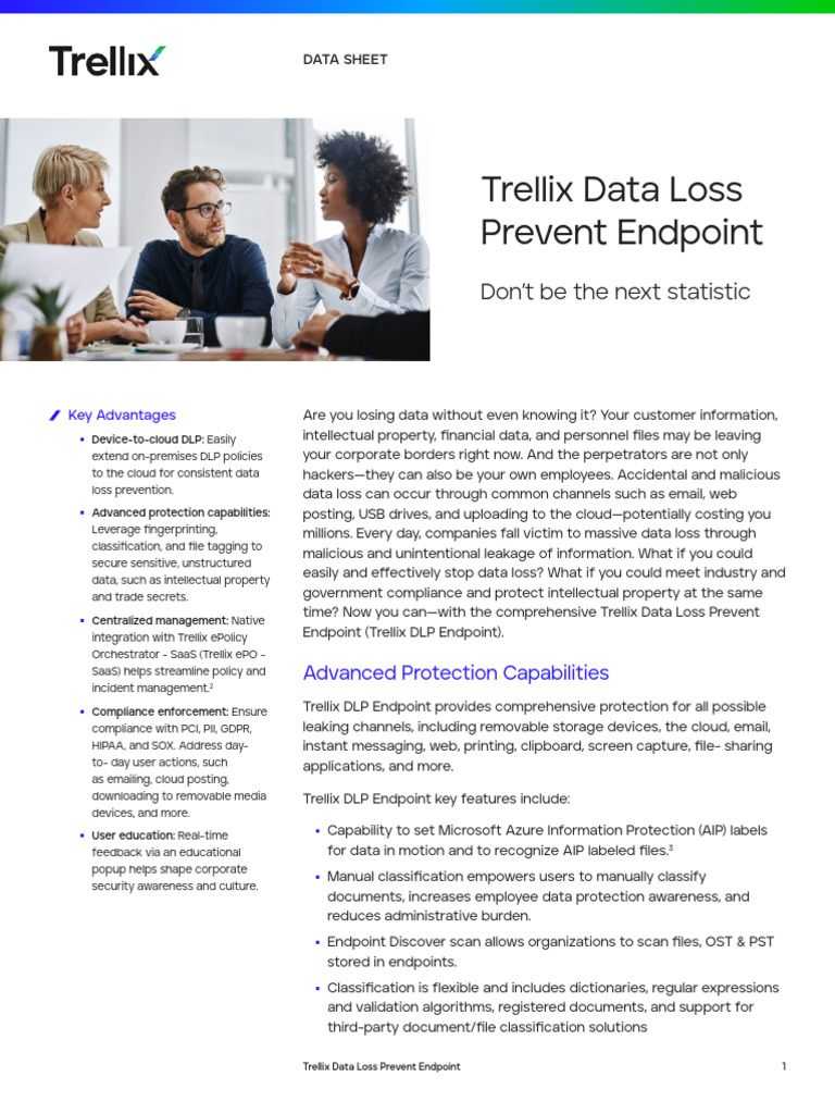 Trellix DLP Endpoint Overview | PDF