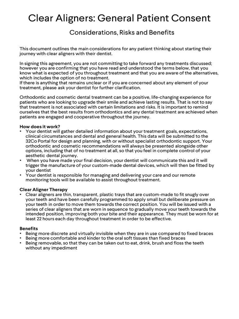 Aligner Treatment | PDF