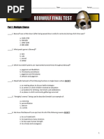 Beowulf - "The Battle With Grendel" Annotations and Close-Read Chart ...
