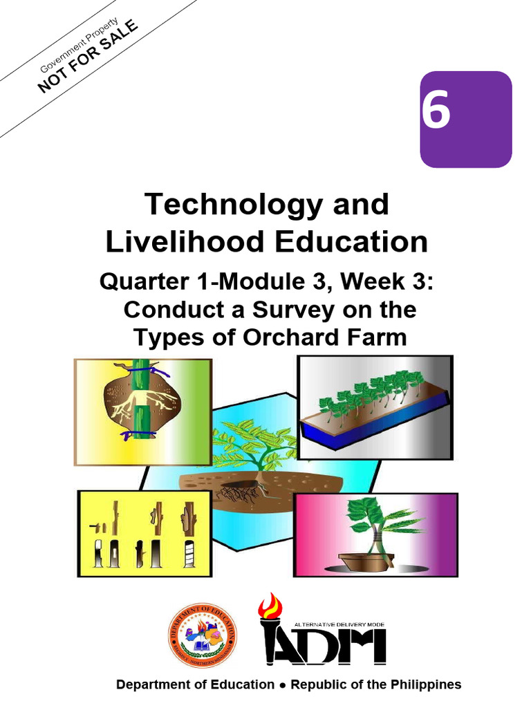 TLE Quarter 2 Module 3 ADM | PDF | Grafting | Trees