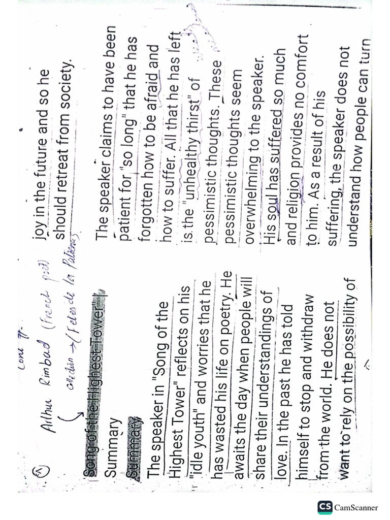 Arthur Rimbaud 3 Poems | PDF