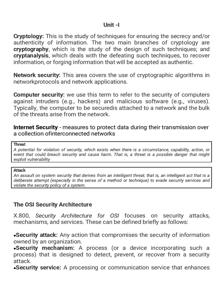 Internet Security - Measures To Protect Data During Their Transmission ...