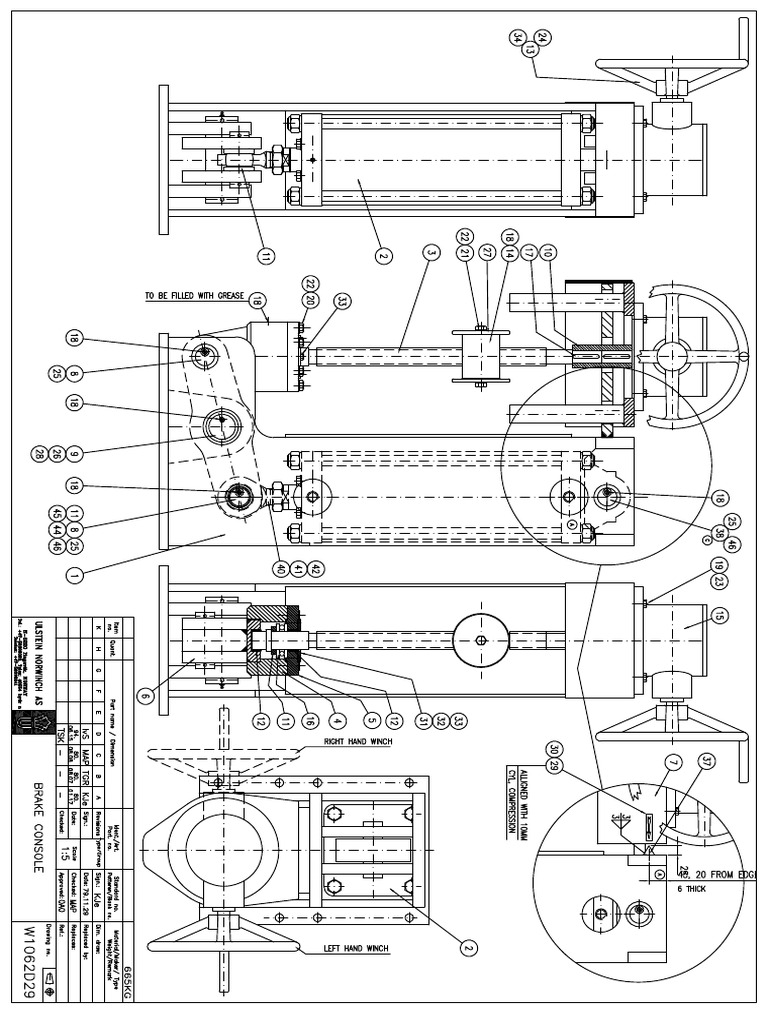Brake Console Cable Lifter W1062-29 | PDF