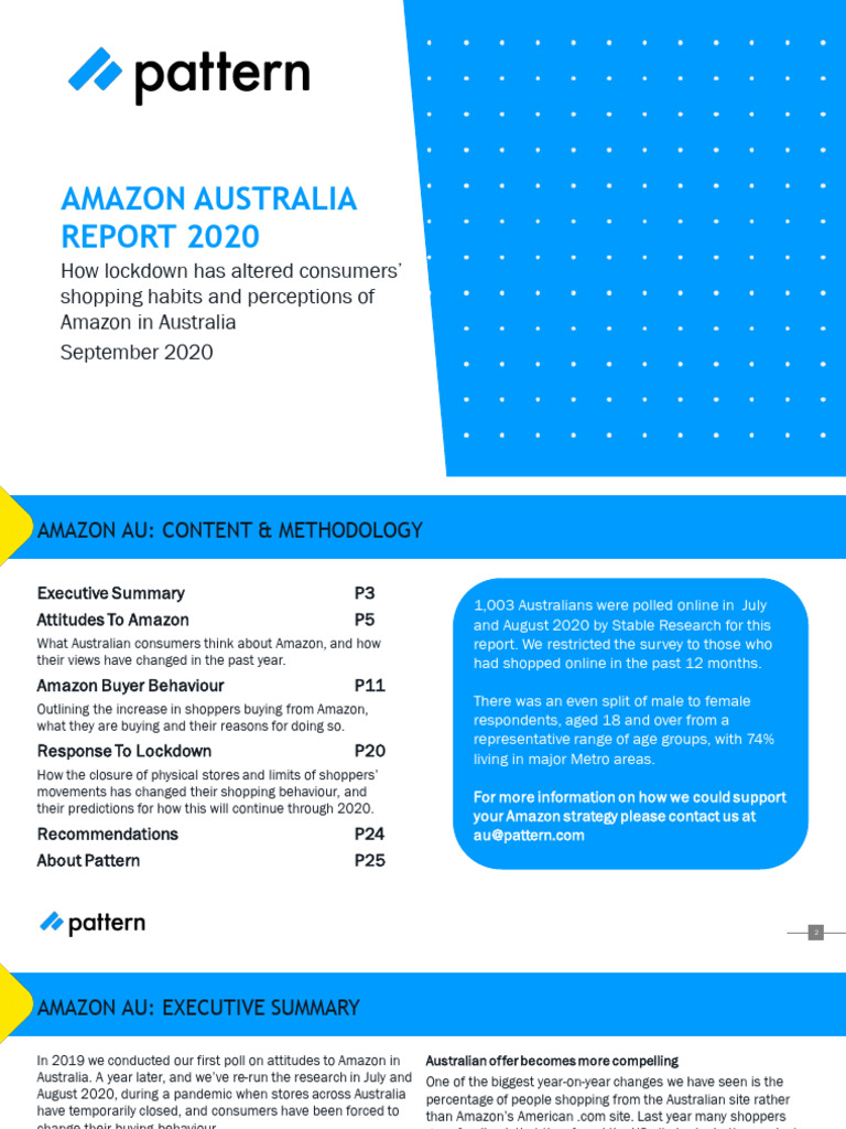 Pattern_Amazon_Australia_Report_2020 | PDF