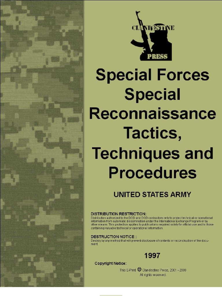 Special Forces Special Recon | PDF | Reconnaissance | Military Intelligence
