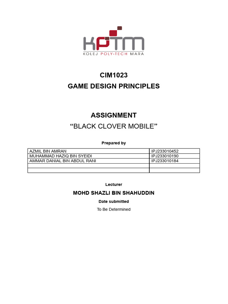 "Play Your Game, Know Your Game". | PDF | Game Design | Video Games
